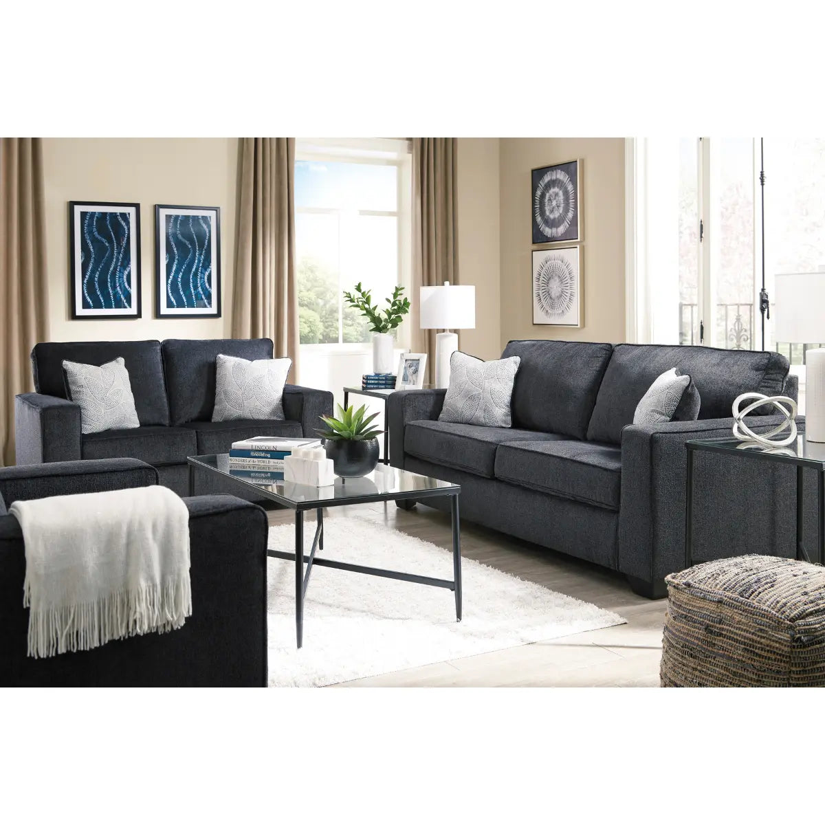 Ashley Altari Sofa Set in Slate | Top Furniture Store in Brampton
