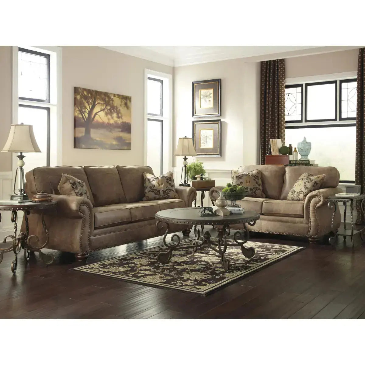 Ashley Larkinhurst Sofa Set in Earth | Top Furniture Store in Brampton